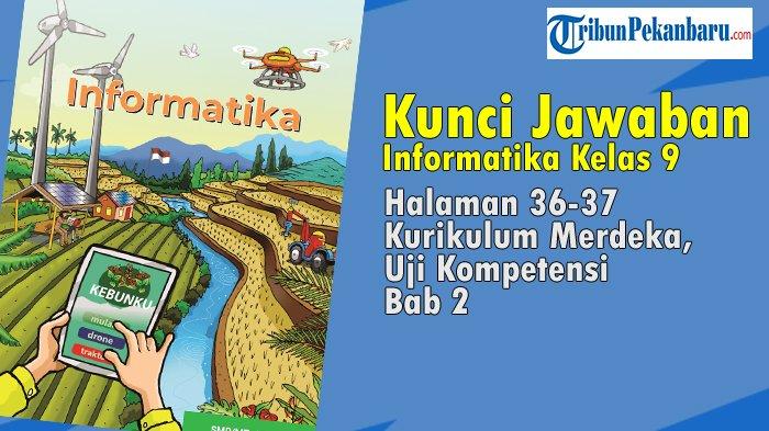 Kunci Jawaban Informatika Kelas 9 Halaman 36-37 Kurikulum Merdeka, Uji Kompetensi Bab 2 ...