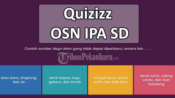 45 Contoh Soal OSN IPA SD dan Kunci Jawaban Untuk Latihan Olimpiade Sains Nasional OSN 2025 ...
