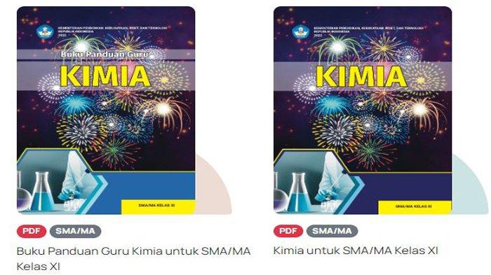 LINK Resmi PDF Buku Kimia Kelas 11 Kurikulum Merdeka SMA dan MA Panduan Guru dan Siswa ...