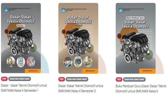 LINK Resmi PDF Buku Paket Dasar-Dasar Teknik Otomotif Kelas X MAK-SMK Kurikulum Merdeka ...