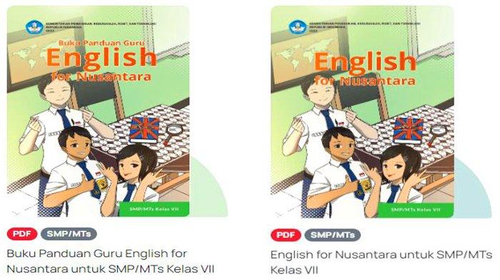 LINK Resmi PDF Buku Paket English for Nusantara SMP dan MTs Kelas VII Kurikulum Merdeka Edisi ...