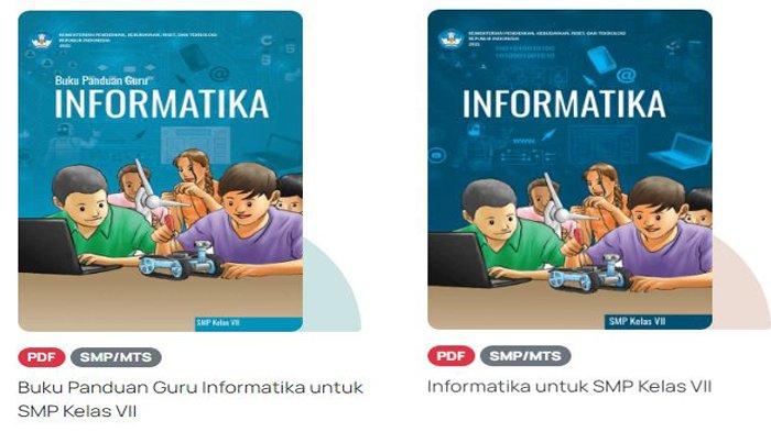 LINK Resmi PDF Buku Paket Informatika SMP dan MTs Kelas VII Kurikulum Merdeka Edisi Revisi ...