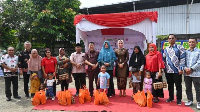Launching Program Bapak Asuh Anak Stunting di Kampar, EMP Bentu ...