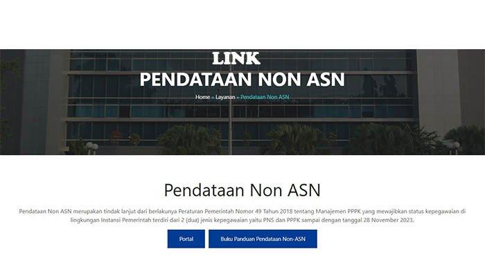 LINK Cek Pendataan Non ASN di BKN , Cara Mengecek Data Non ASN / Honorer Pemenuhan Syarat BKN ...