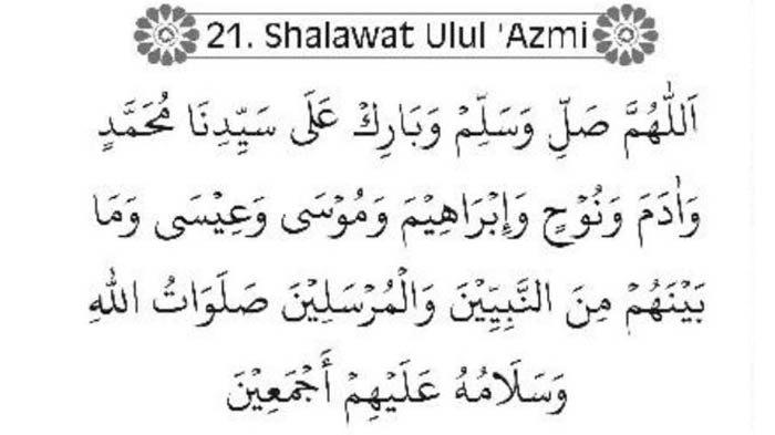 Lirik Sholawat Ulul Azmi Lengkap dengan Keutamannya dan Link PDF Sholawat Nabi - Tribunpekanbaru.com