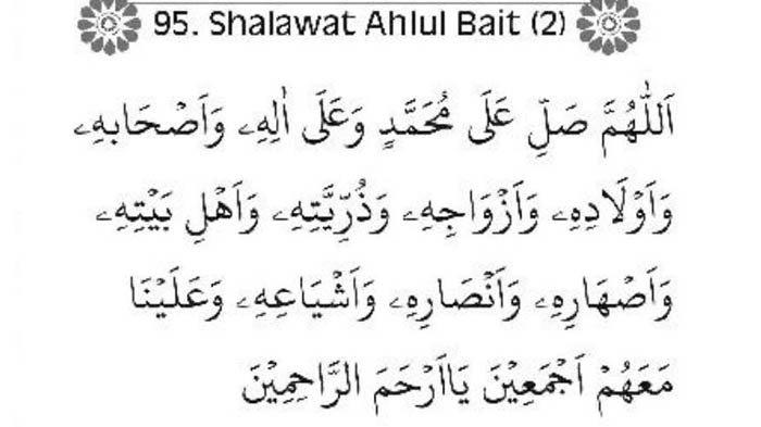 Khasiat dan Keutamaan Sholawat Ahlul Bait , Lengkap dengan Lafal Arab ...