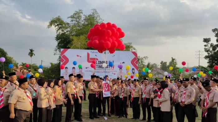 Kwarda Gerakan Pramuka Riau gelar Lomba Tingkat IV - Tribunpekanbaru.com