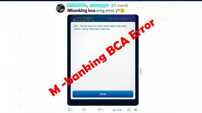 M-Banking BCA Error Trending X , Nasabah Gagal Transaksi , Apa ...