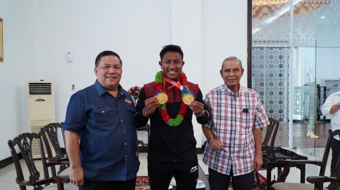 Raih Medali Emas untuk Indonesia di SEA Games 2023, Maizir Disambut ...