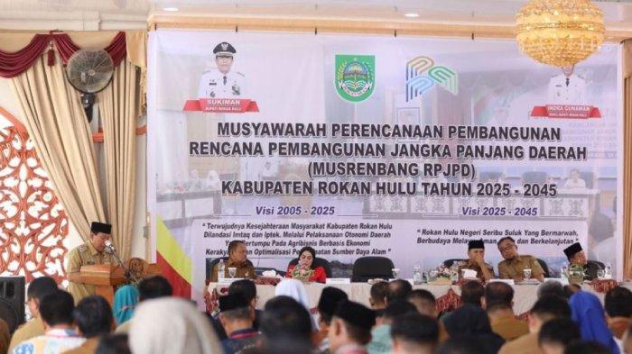 Dukung Percepatan Perencanaan Pembangunan, Bupati Rohul Buka Musrenbang ...