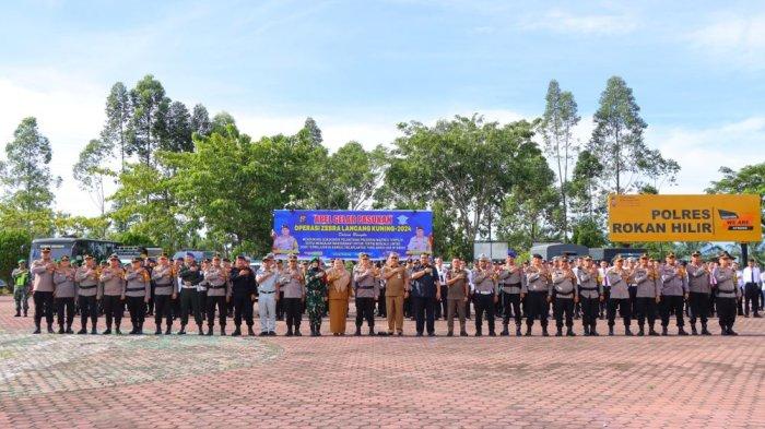 Operasi Zebra Lancang Kuning 2024 Berjalan di Rohil, Fokus Tindakan Preventif - Tribunpekanbaru.com