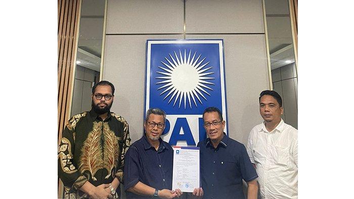 Masrul Kasmy - Fauzi Hasan Terima B1 KWK dari PAN untuk Pilkada Kepulauan Meranti 2024 ...