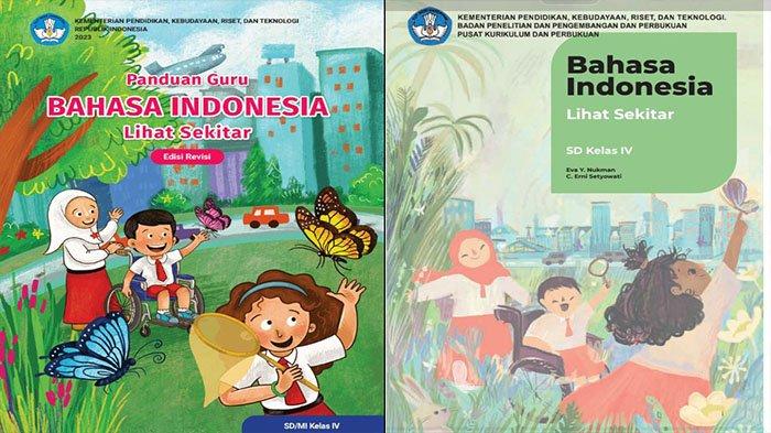 PDF Buku Bahasa Indonesia Kelas 4 Kurikulum Merdeka Download di Sini - Tribunpekanbaru.com