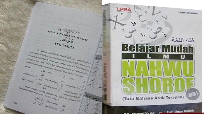 PDF Buku Nahwu Shorof karya Umar Hubeis dan KH Ahmad Yazid - Tribunpekanbaru.com