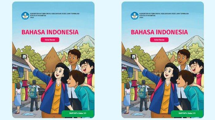 PDF Buku Paket Bahasa Indonesia Kelas 7 SMP dan MTs Kurikulum Merdeka - Tribunpekanbaru.com