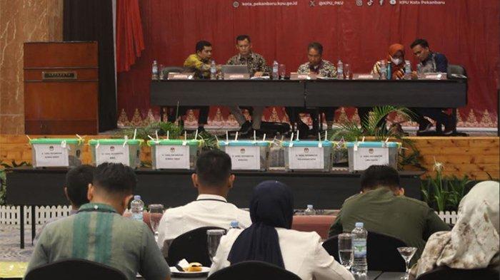Suara Caleg DPRD Pekanbaru Tertinggi Dapil 1,2,3,4,5,6,7 dan Raihan Parpol, Pleno Digelar Hari ...