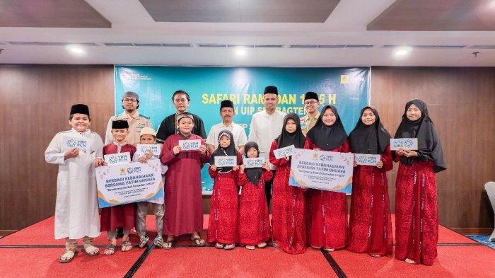 PLN UIP Sumbagteng Berbagi Kebahagiaan dengan Anak Yatim Dhu’afa di Bulan Penuh Berkah ...