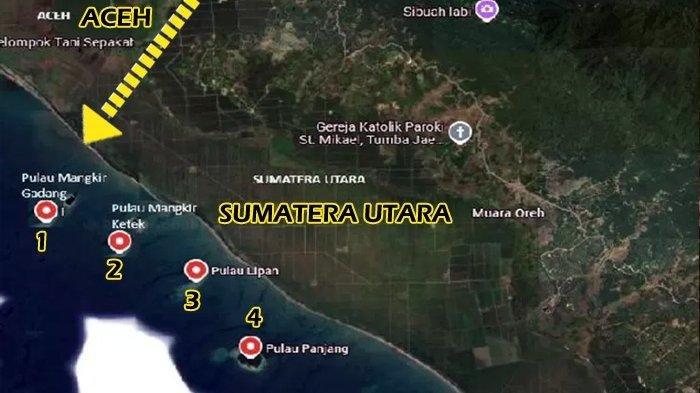 Menanti Keputusan Final Presiden Prabowo Terkait Konflik 4 Pulau Aceh–Sumut - Tribunpekanbaru.com