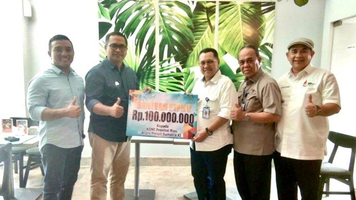 PTPN V Dukung Ajang Olahraga Terbesar Sumatera - Tribunpekanbaru.com