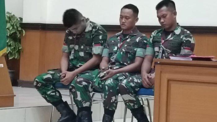 Sempat Minta Keringanan Hukum, Nasib 3 Oknum TNI yang Bunuh Imam Masykur Ditentukan Hari Ini ...
