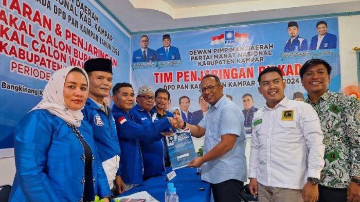 Pilkada Kampar 2024 Riau, Kantongi Rekomendasi PPP Yuyun Hidayat Juga Daftar Penjaringan Partai ...