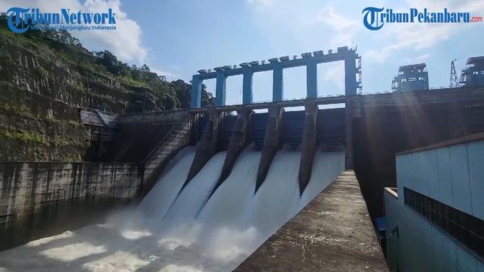 Hujan Tak Naikkan Elevasi Waduk PLTA di Kampar, Riau, Malah Terus Turun ...