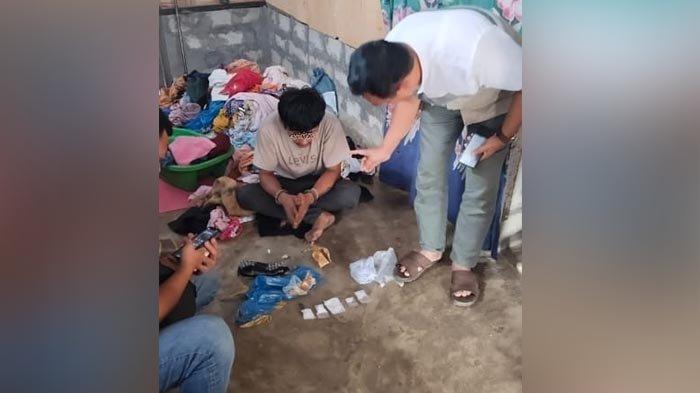 Pria di Kandis Riau Edarkan Narkoba dari Rumah, Sembunyikan Barang ...