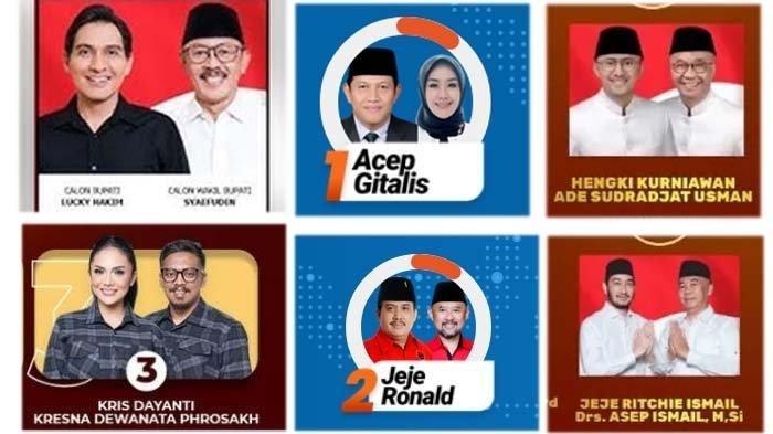 Hasil Quick Count Para Artis di Pilkada 2024: Krisdayanti Pasrah,Lucky Hakim Unggul, Vicky ...