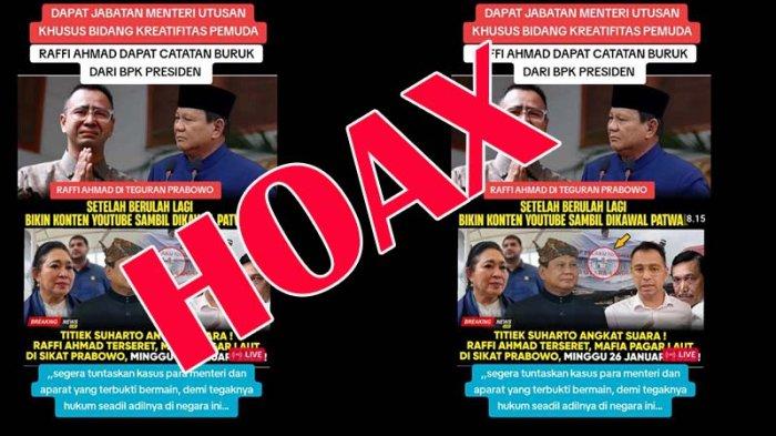 CEK FAKTA : Raffi Ahmad Ditegur Presiden Prabowo , Bikin Konten Libatkan Patwal ...