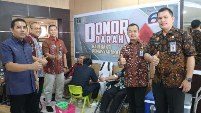 Rayakan Hari Bakti Pemasyarakatan ke 60, Kanwil Kemenkum Riau Gelar Donor Darah ...