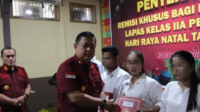 Sukacita Natal 2023, 942 Narapidana Riau Terima Remis, 6 Orang Langsung Bebas - Tribunpekanbaru.com
