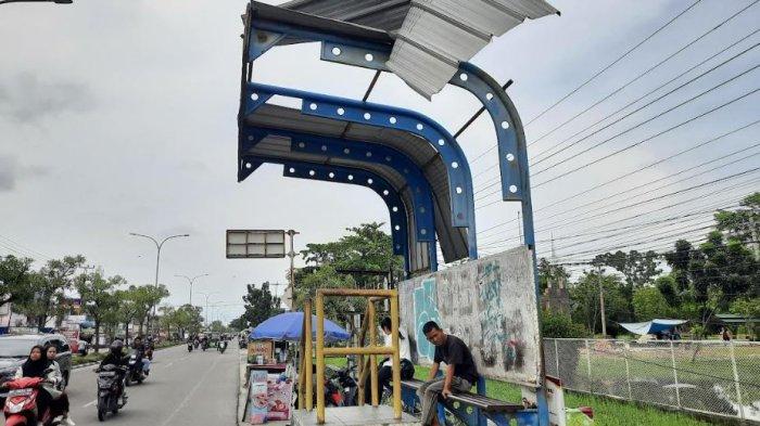 Banyak Halte Bus TMP Dalam Kondisi Rusak, Ini Tanggapan Wawako ...