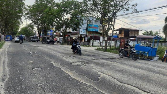 Awal Tahun Ini Ada 30 Ruas Jalan Rusak di Pekanbaru Bakal Diperbaiki - Tribunpekanbaru.com