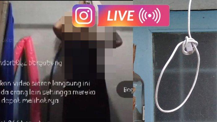 Selebgram Inisial FM alias MJ yang Gantung Diri Sambil Live di IG ...