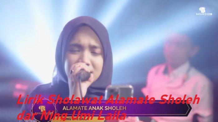 Lirik Sholawat Alamate Sholeh dari Ning Umi Laila - Tribunpekanbaru.com