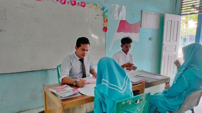Pelajar SMAN 1 Perhentian Raja Antusias Buka Tabungan Simpel di BRK ...