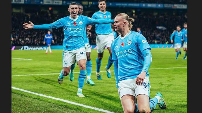 Skor Manchester City Vs Liverpool Di Babak Pertama Erling Haaland