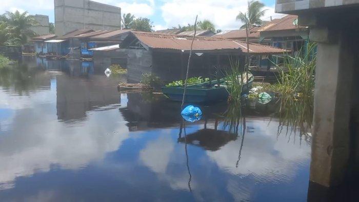 Sungai Rokan Meluap, Rantau Kopar Kabupaten Rohil Dilanda Banjir ...