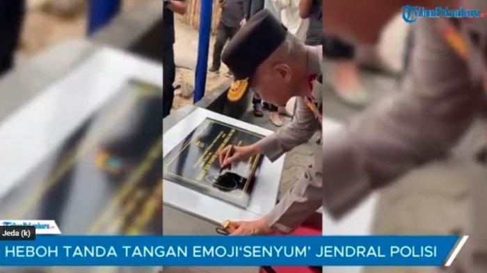 Video: Viral Tanda Tangan Kapolda Babel Pakai Emoji Senyum jadi Sorotan, Ternyata ini Maknanya ...