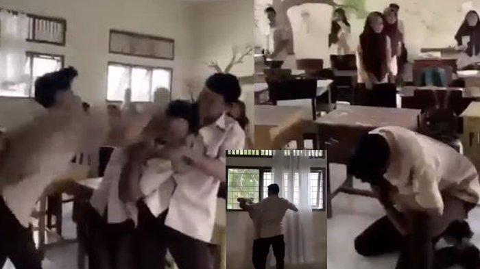 Video Viral Siswa SMA Brutal Pukuli Teman dalam Kelas Saat Jam ...