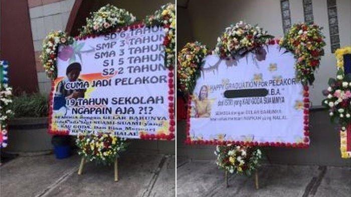Senangnya Wisuda S2, Wanita Dikirimi Karangan Bunga Spesial, Ternyata ...