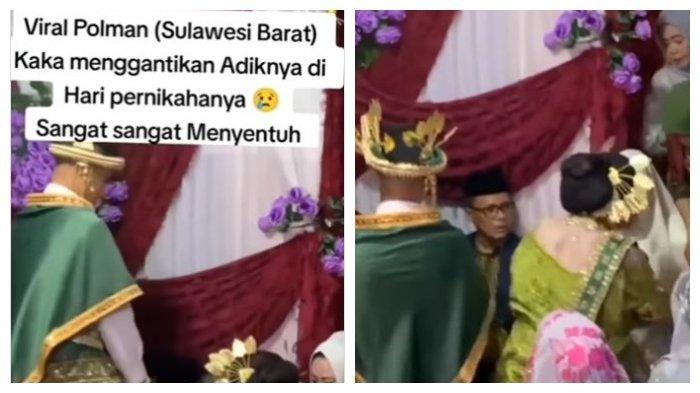 Adik Kabur H-3 Pernikahan, Berujung Kakak Gantikan Adik Jadi Mempelai Pria - Tribunpekanbaru.com