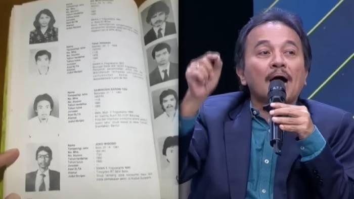 Roy Suryo Makin Terancam, Beredar Album Alumni UGM Ada Foto Jokowi ...