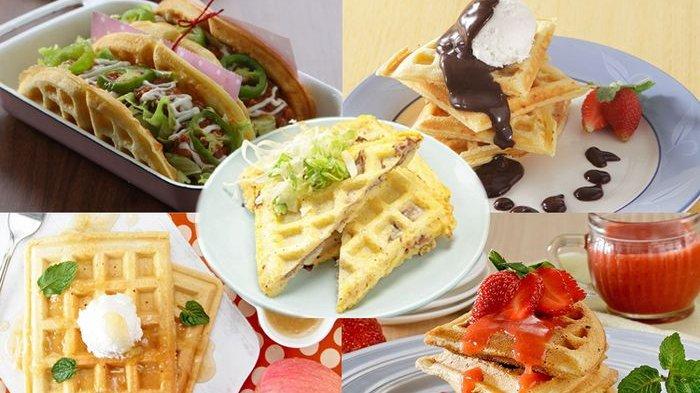 Aneka Resep Waffle, Cara Membuat Waffle Mudah, Ada Waffle Saus Cokelat ...