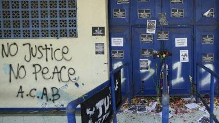 Apa Arti 1312 dan Arti ACAB, Tulisan yang Banyak Muncul Usai Tragedi Kanjuruhan ...