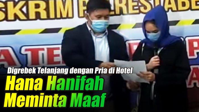 VIDEO Artis Hana Hanifah Menangis Minta Maaf Setelah Digerebek ...
