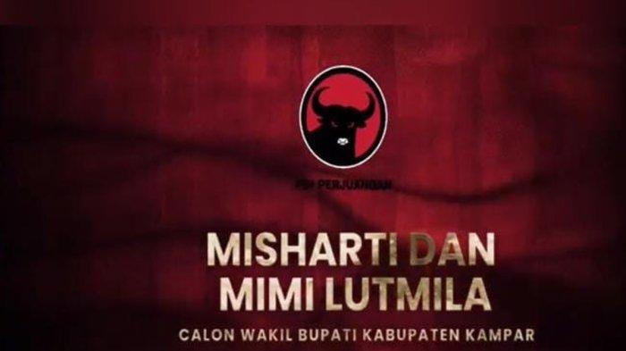 Belum Berpasangan, PDIP Umumkan Misharti dan Mimi Lutmila Sebagai Bakal ...