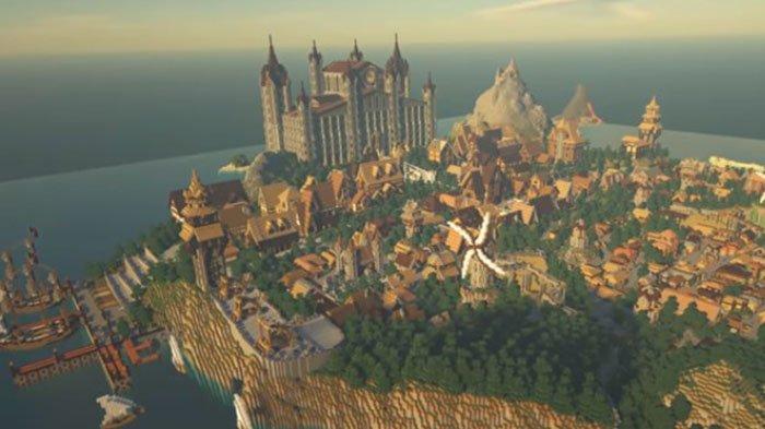 5 Mega Building di Minecraft, Terbaru November 2021 - Tribunpekanbaru.com