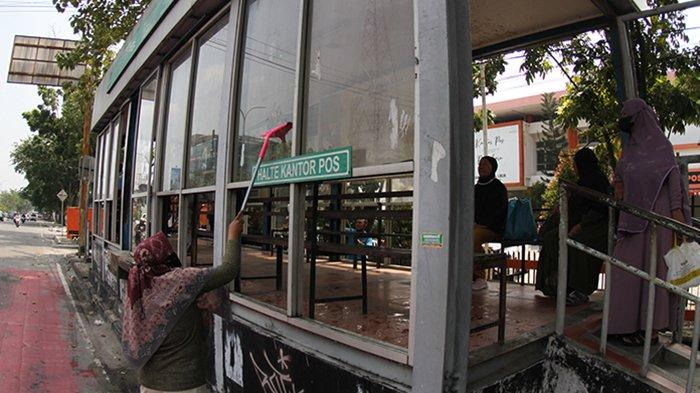 FOTO: Tingkatkan Kenyamanan Penumpang, Halte Bus Trans Metro Pekanbaru ...