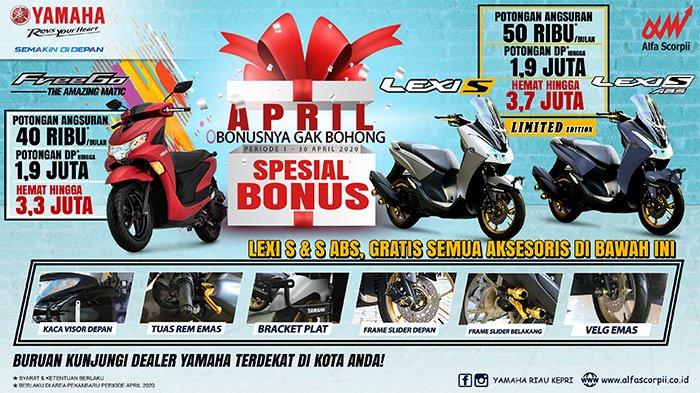 Dapatkan Bonus Spesial dari Yamaha Sepanjang April 2020 ...